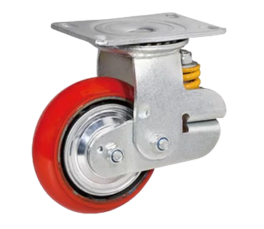 Spring Polyurethane Caster - NCH Caster - Caster And Wheels
